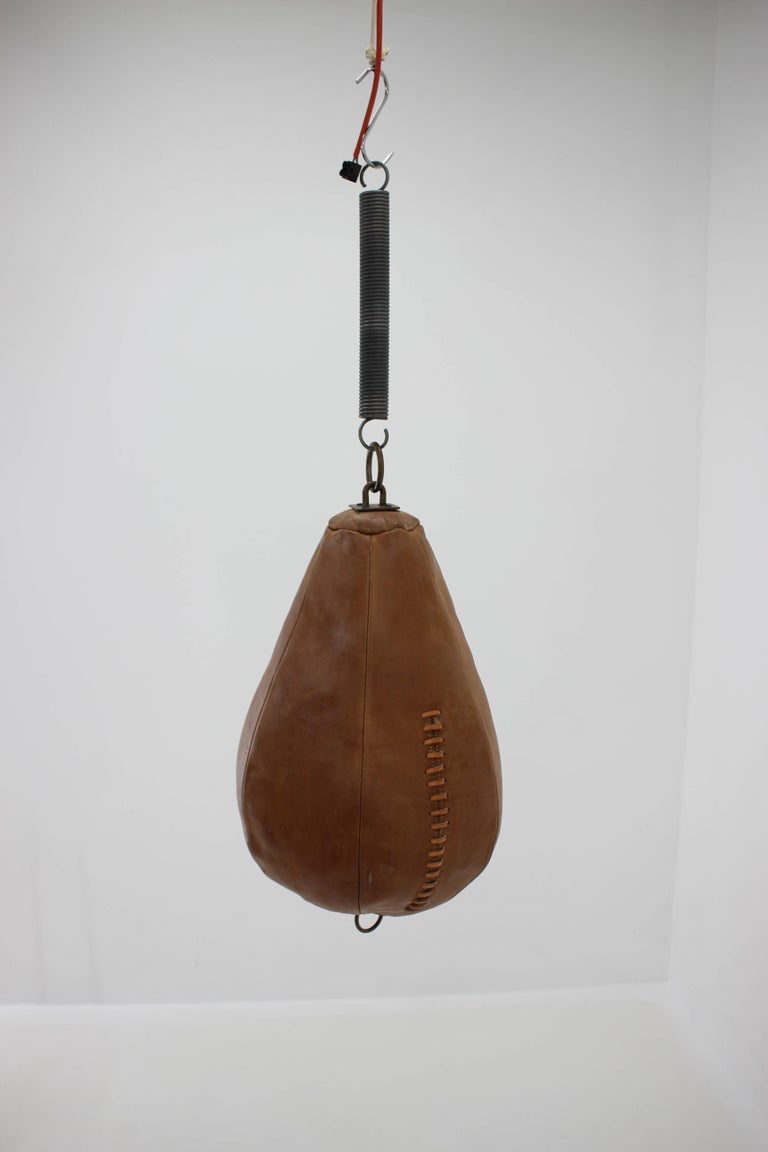 Leather Boxing Bag at 1stDibs