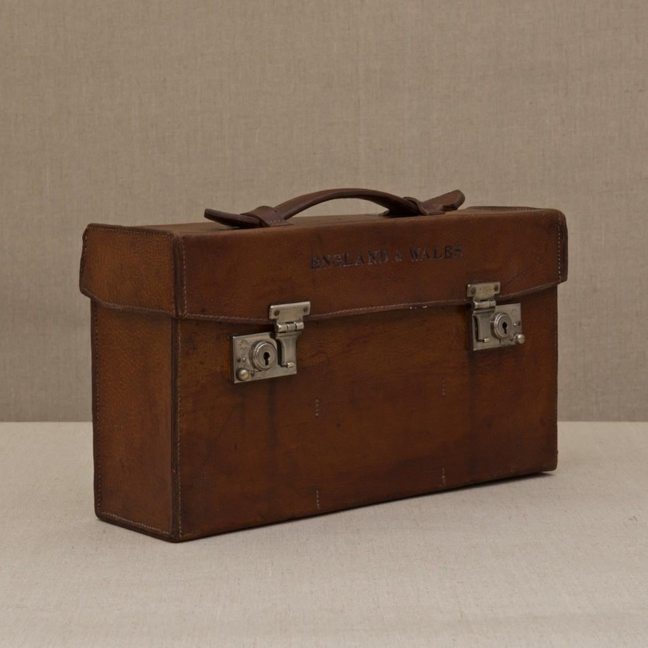 Leather Cased Set of Maps of England and Wales, circa 1920 at 1stDibs