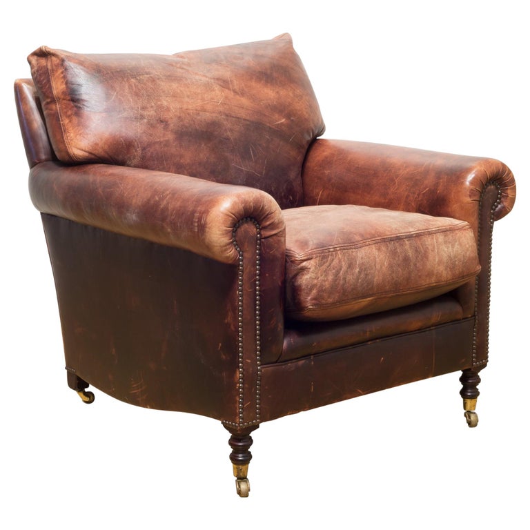 Leather Chair by George Smith at 1stDibs