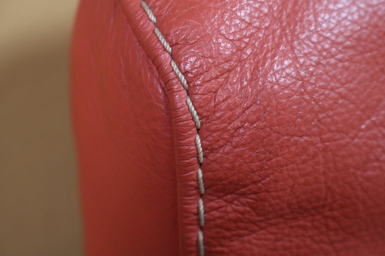 Leather Chaise by Gamma Arredamenti For Sale at 1stDibs