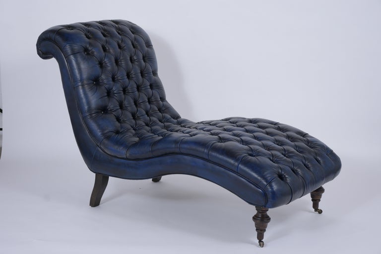 Tufted Chaise Lounge at 1stDibs