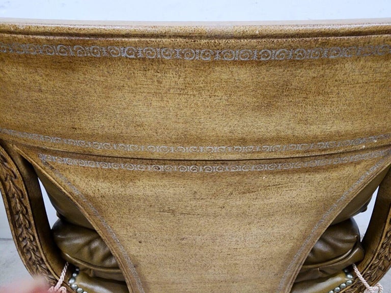 Leather "Cleopatra" Armchairs by Fergusson Copeland For Sale at 1stDibs