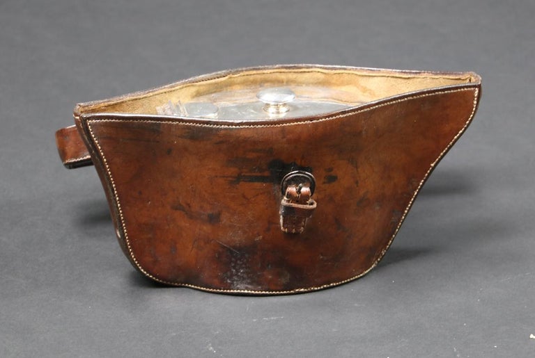 Leather Container for Teapot, 1920s For Sale at 1stDibs