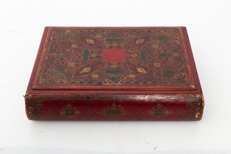 Leather Document Book Box For Sale at 1stDibs