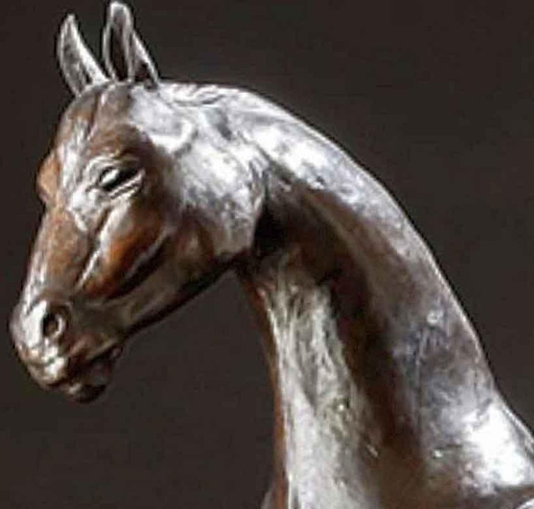 Leather Horse Model For Sale at 1stDibs