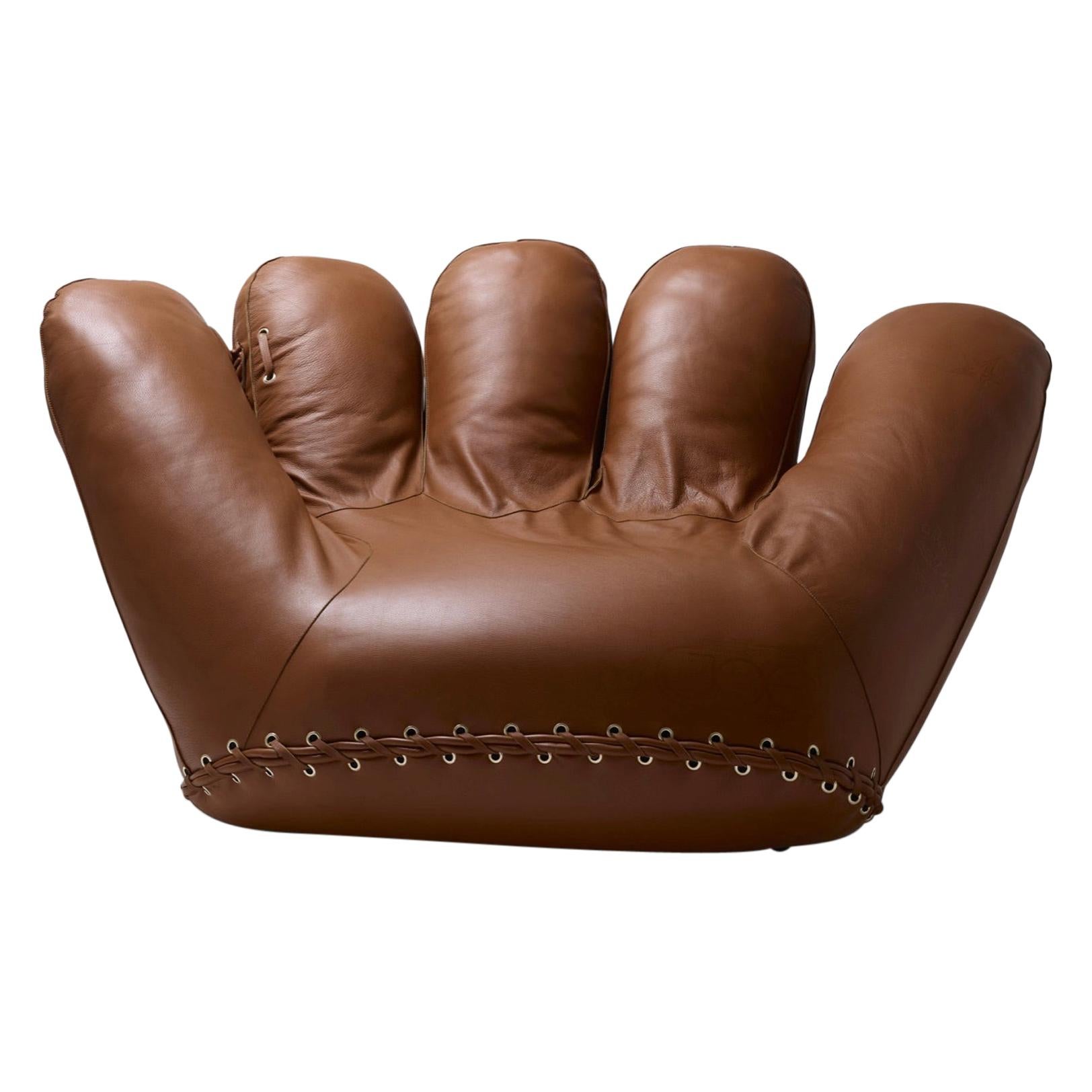 Leather 'Joe' Chair Designed by De Pas, D'Urbino, Lomazzi for ...