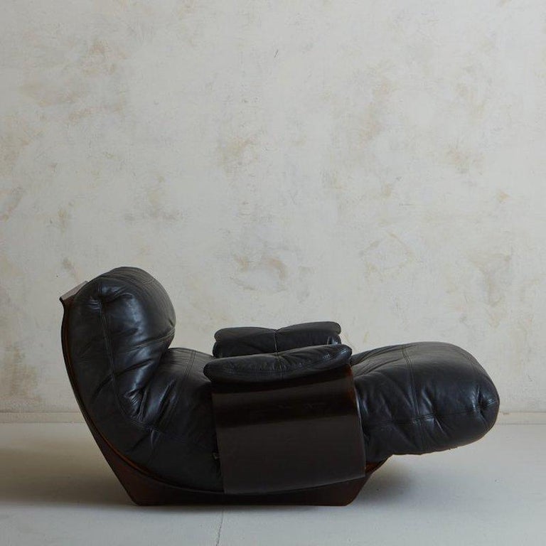 Leather Marsala Lounge Chair by Michel Ducaroy for Ligne Roset, France ...