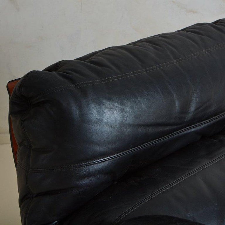 Leather Marsala Lounge Chair by Michel Ducaroy for Ligne Roset, France ...