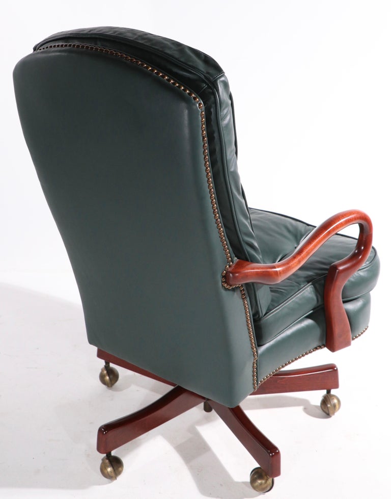 Leather Swivel Tilt Office Chair by Classic Leather Furniture Co. at ...