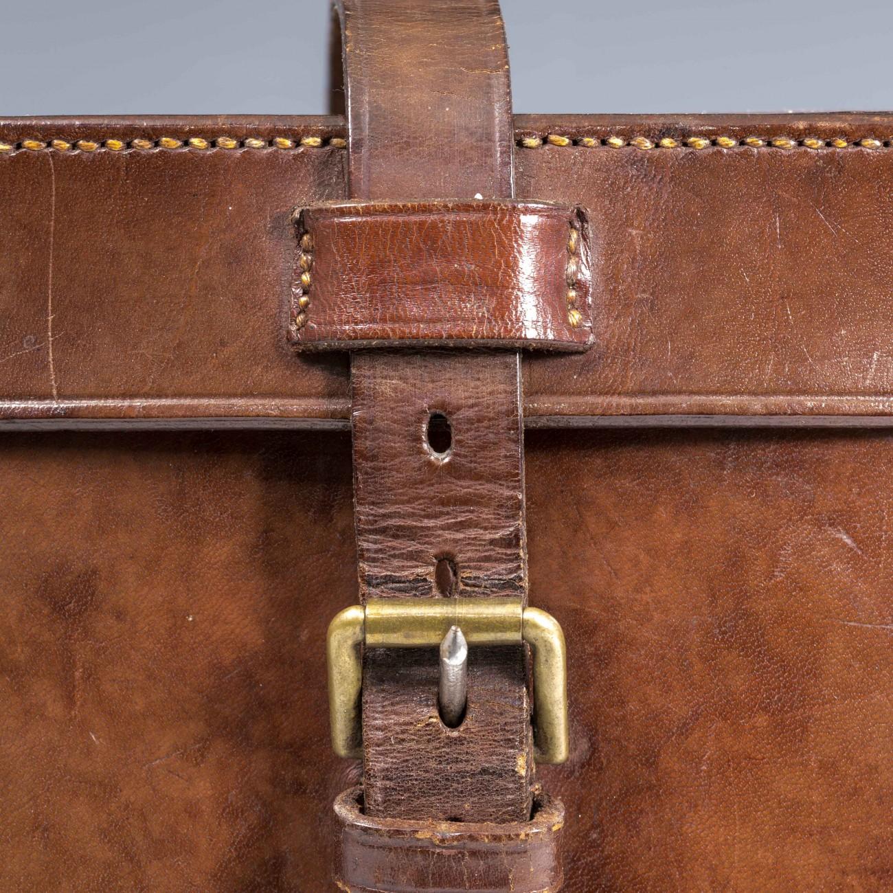 Leather Thermos Case, circa 1920 at 1stDibs | vintage leather case ...