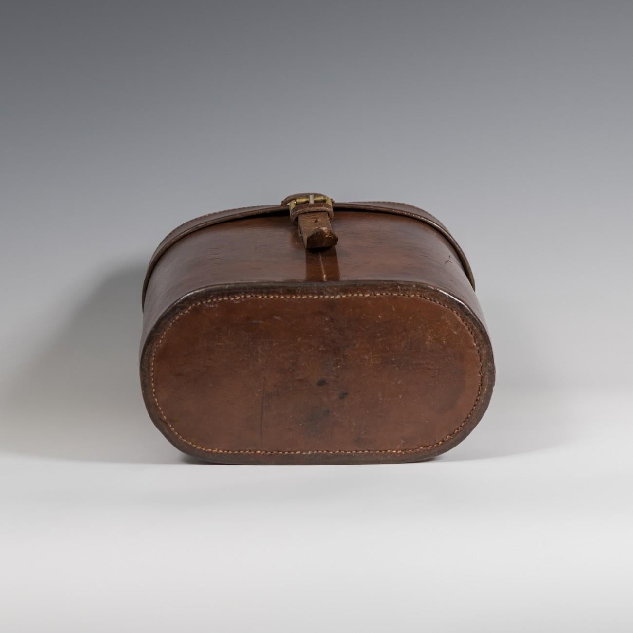Leather Thermos Case, circa 1920 at 1stDibs | vintage leather case ...