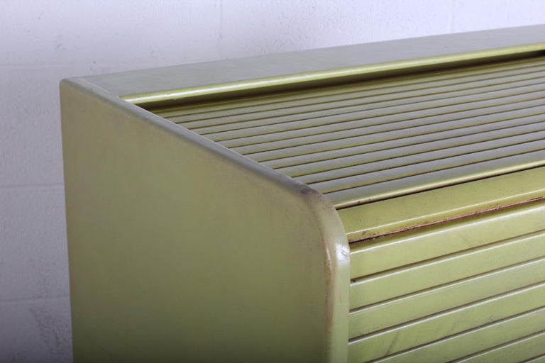 Leather Wrapped Cabinet by Edward Wormley for Dunbar at 1stDibs