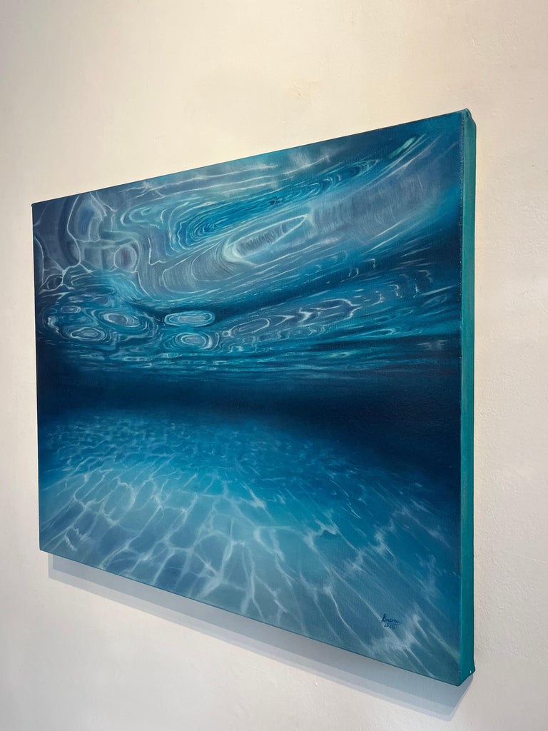 Leavon Bowman - Deep Blue - water study realism seascape original ...