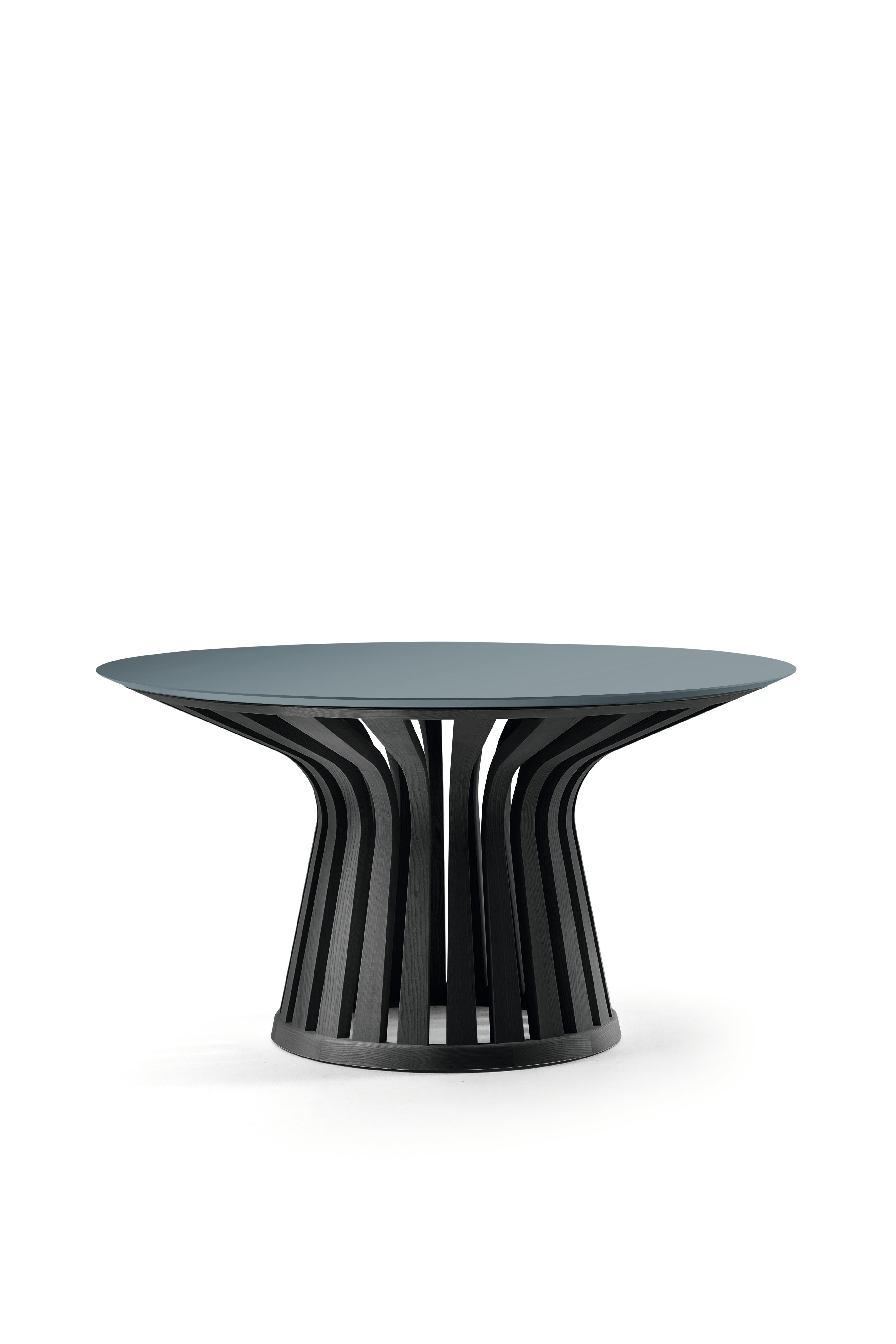 Lebeau Wood and Marble Table by Patrick Jouin For Sale at 1stDibs