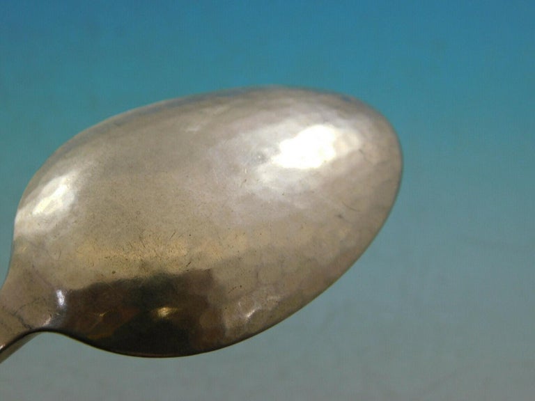 Lebolt Sterling Silver Flatware Set Hand Wrought Chicago 40 Pc J ...