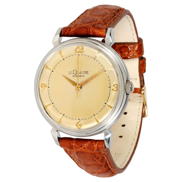 Lecoultre Classique Unisex Watch in Stainless Steel For Sale at 1stDibs