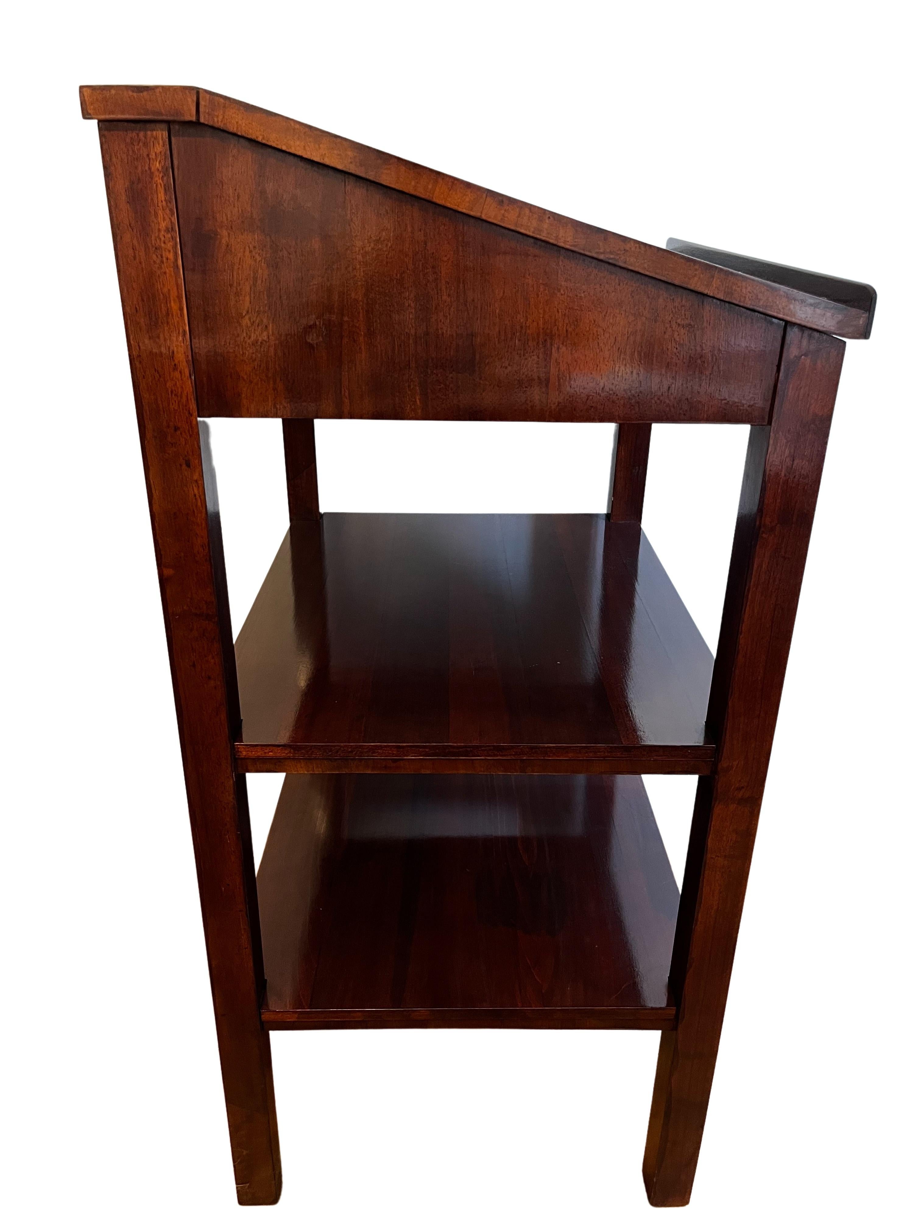 Lectern, speaking reading desk, book table rack, Biedermeier style ...