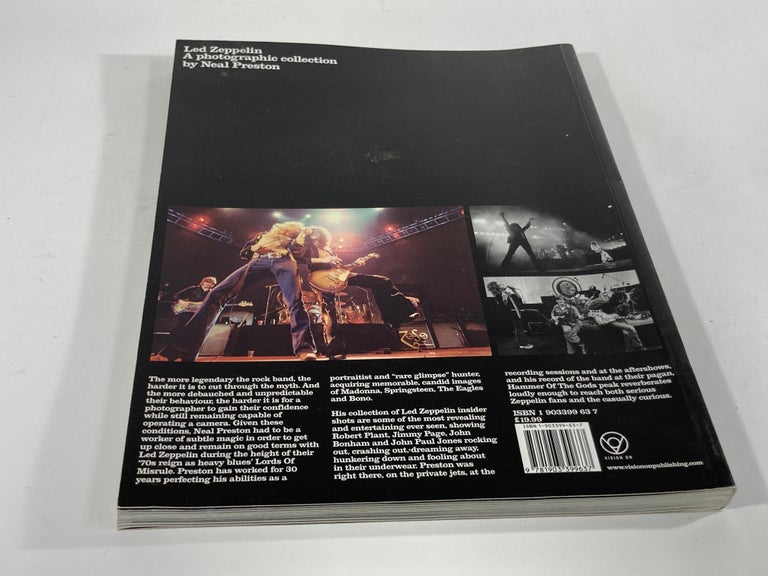 Led Zeppelin A Photographic Collection Book by Neal Preston at 1stDibs