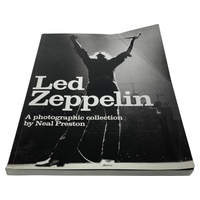 Led Zeppelin A Photographic Collection Book by Neal Preston at 1stDibs