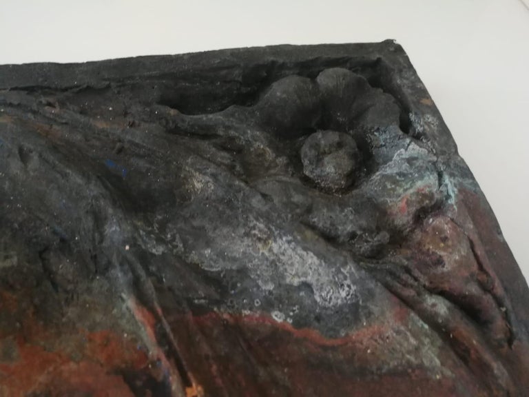 Leda Art Nouveau Bronze Relief Signed by the Artist 1900s For Sale at ...