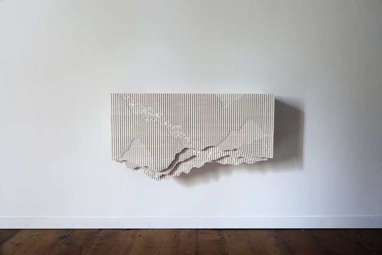 Ledge Console, in Bone White Finish For Sale at 1stDibs