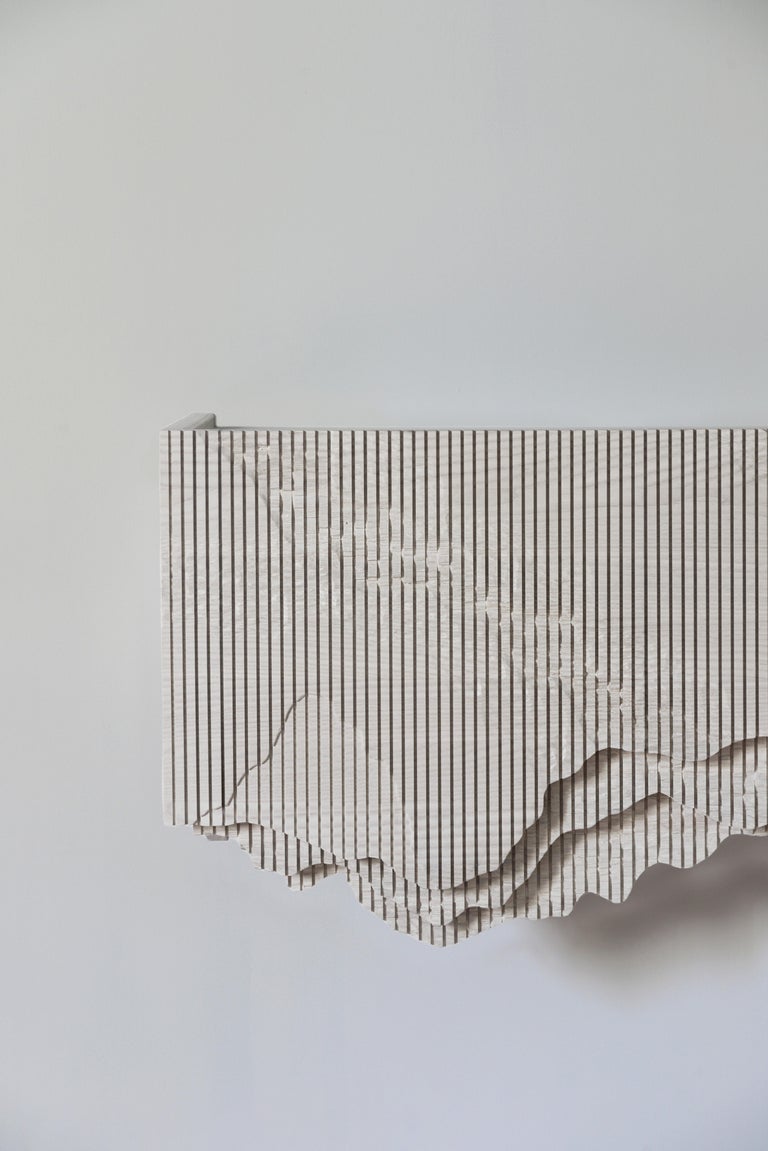 Ledge Console, in Bone White Finish For Sale at 1stDibs