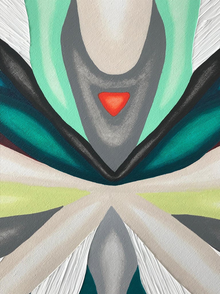 Lee Clarke - "Juhnguhl Staire" Diamond Contemporary Abstract Painting ...