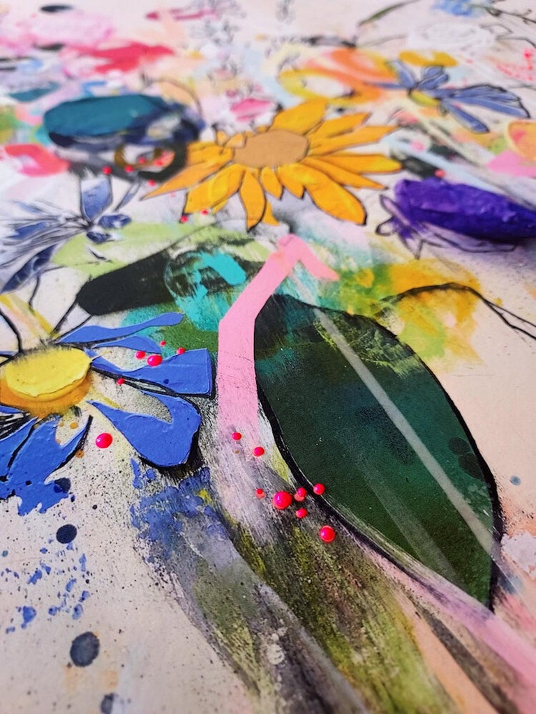 Lee Herring - Wild Pastels (XL) For Sale at 1stDibs