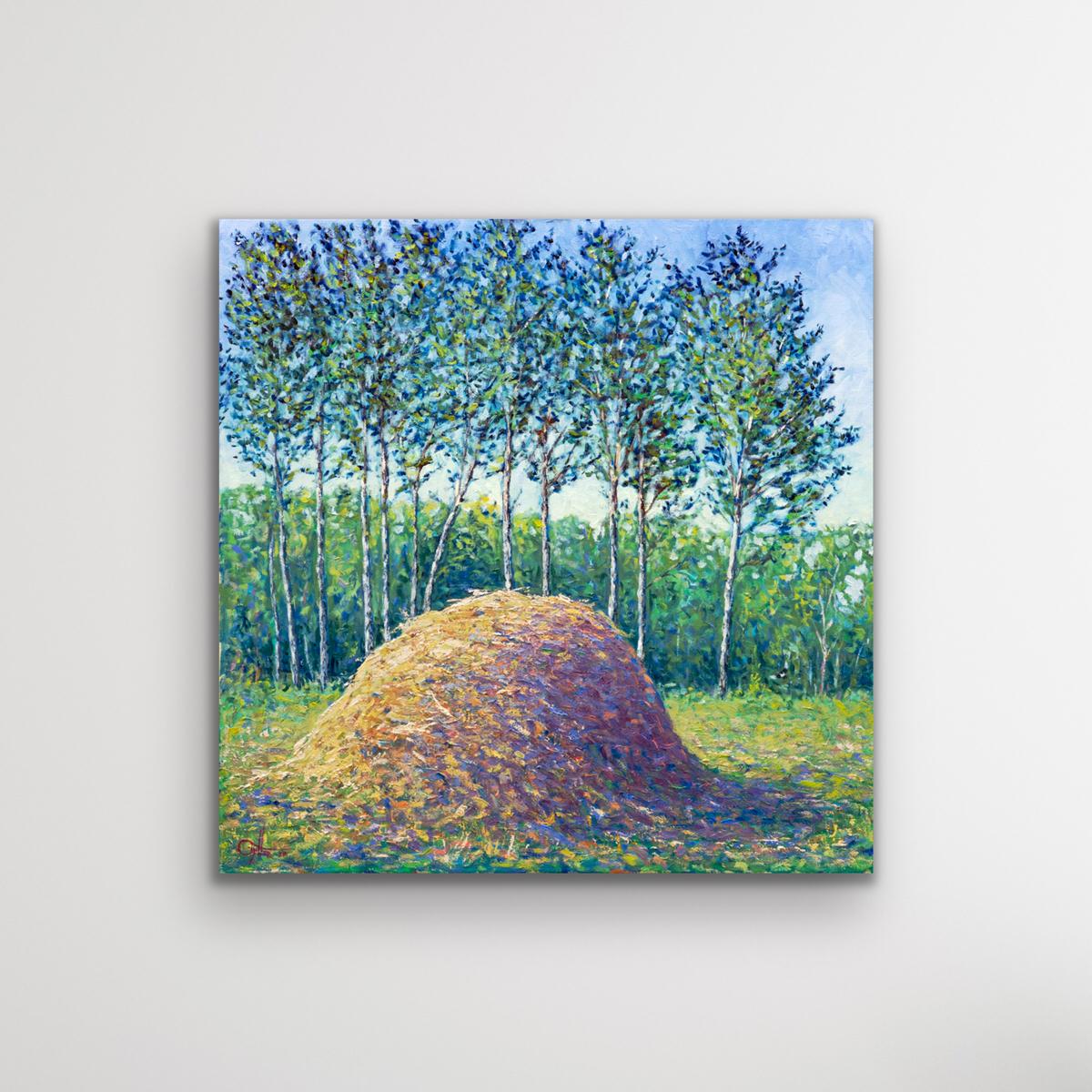 Lee Tiller - The Magpie, Impressionist Landscape Art, Original Oil ...