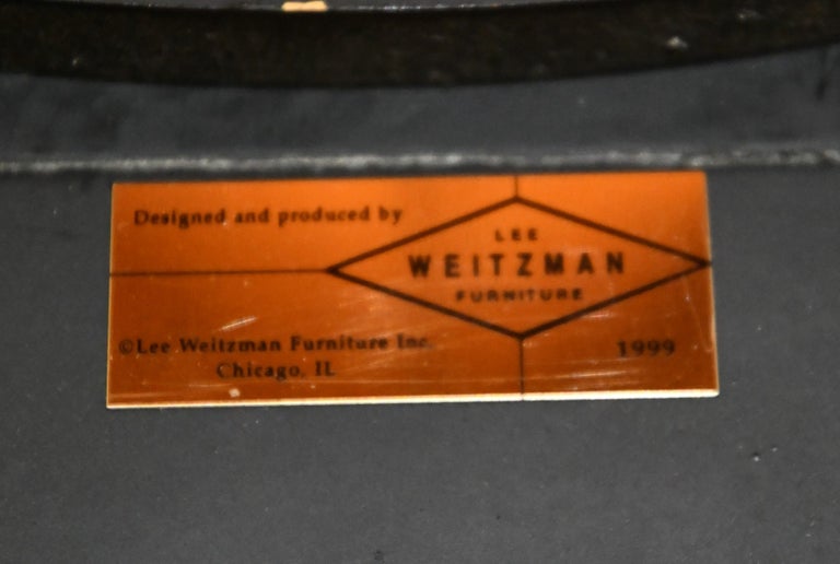 Lee Weitzman Art Deco Dining Room Table, 1999 at 1stDibs