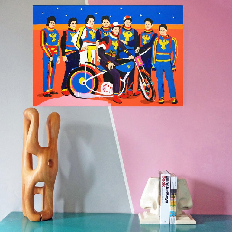 'Left to Their Own Devices' Portrait Painting by Alan Fears Pop Art For ...