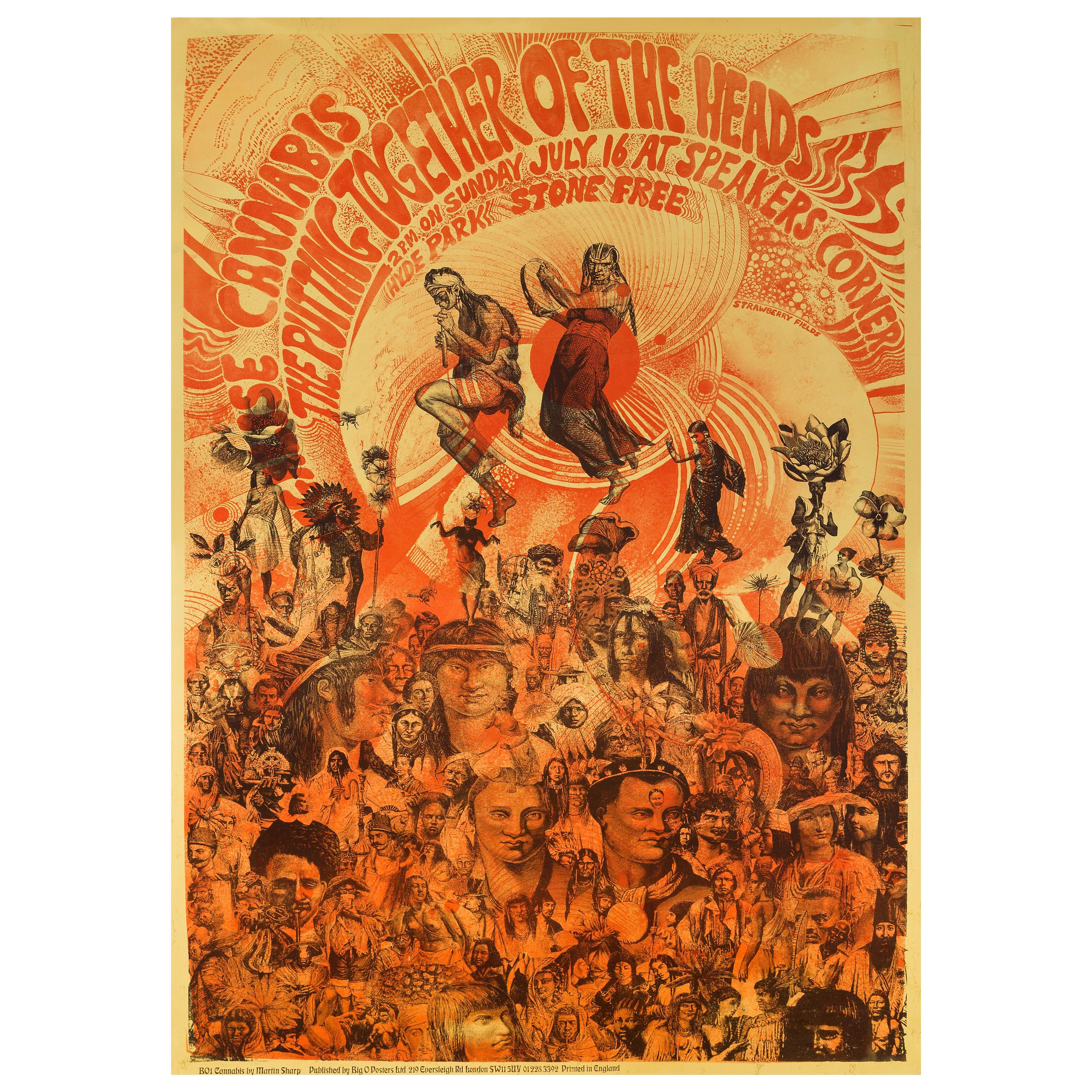 Cannabis Poster - For Sale on 1stDibs | cannabis posters, cannabinoid ...