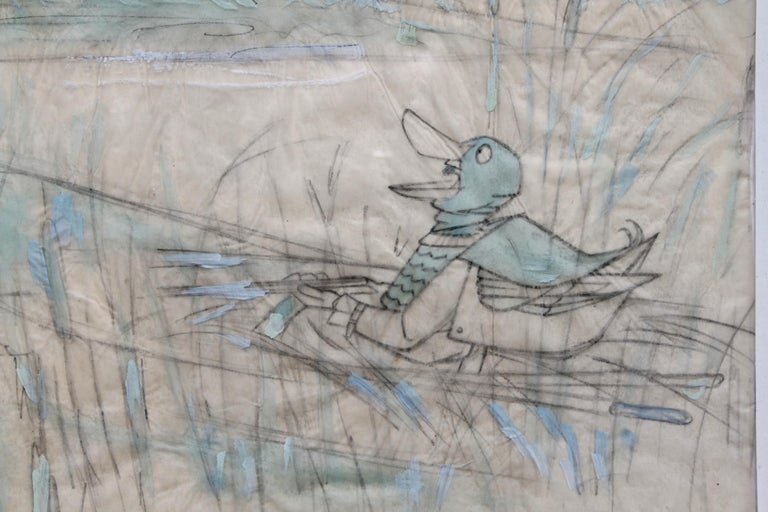 George Price Legendary New Yorker Cartoonist "Quack" Original Drawing ...