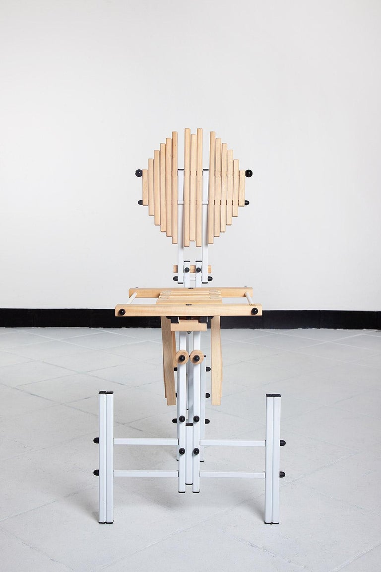 Lego Natur-White Chair For Sale at 1stDibs