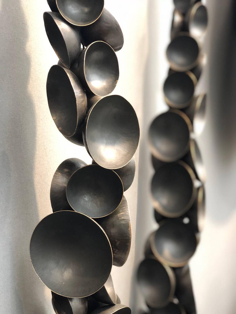 Lei for Bertoia (wall mounted sculpture of impressive scale 140cm high ...