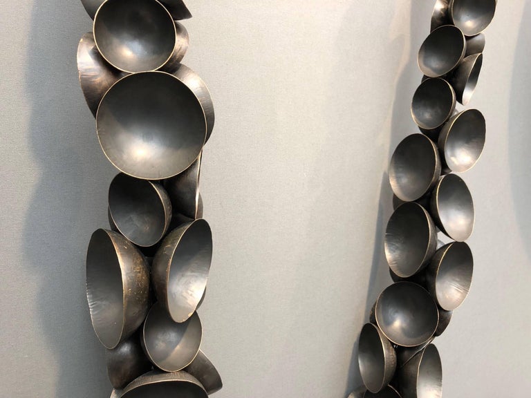 Lei for Bertoia (wall mounted sculpture of impressive scale 140cm high ...