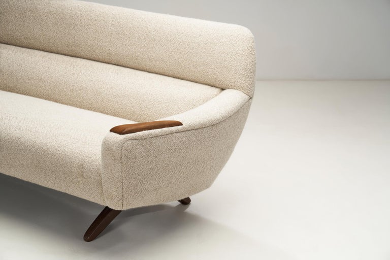 Leif Hansen "Model 62" Sofa for Kronen Møbelfabrikken, Denmark, 1960s ...