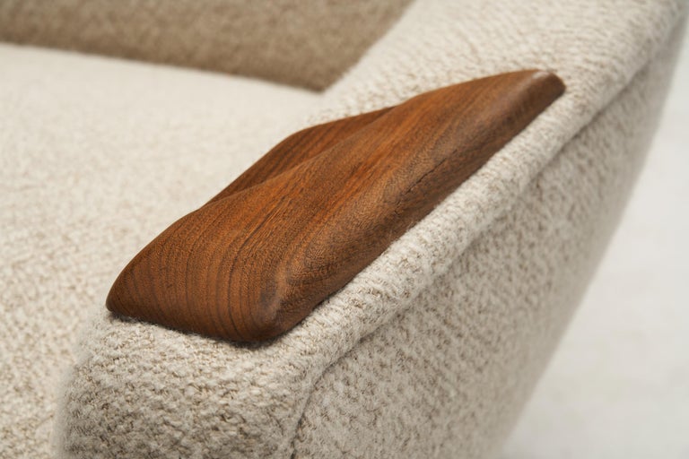 Leif Hansen "Model 62" Sofa for Kronen Møbelfabrikken, Denmark, 1960s ...