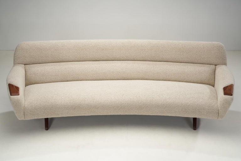 Leif Hansen "Model 62" Sofa for Kronen Møbelfabrikken, Denmark, 1960s ...