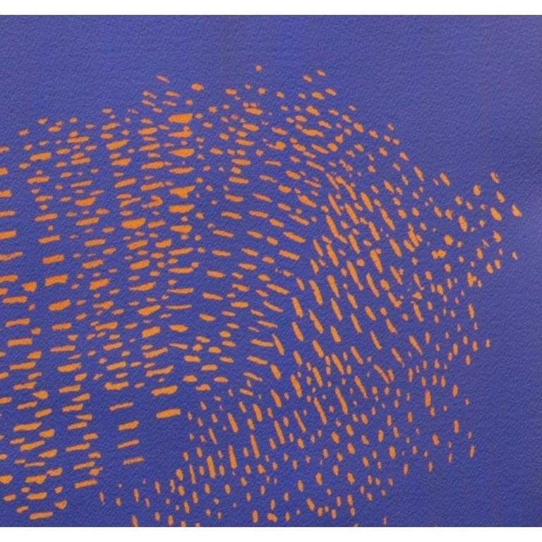Leigh Glover - Starling Murmuration IV, Abstract Animal Art, Bright ...