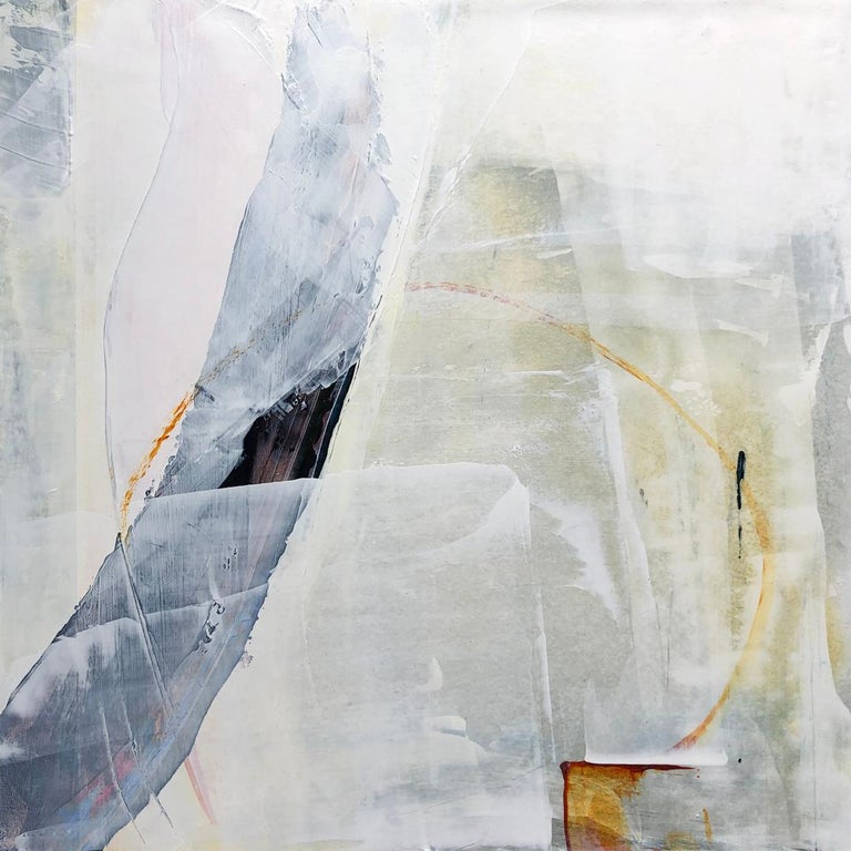 Leila Godden - Connection 3 - abstract expressionism oil painting ...
