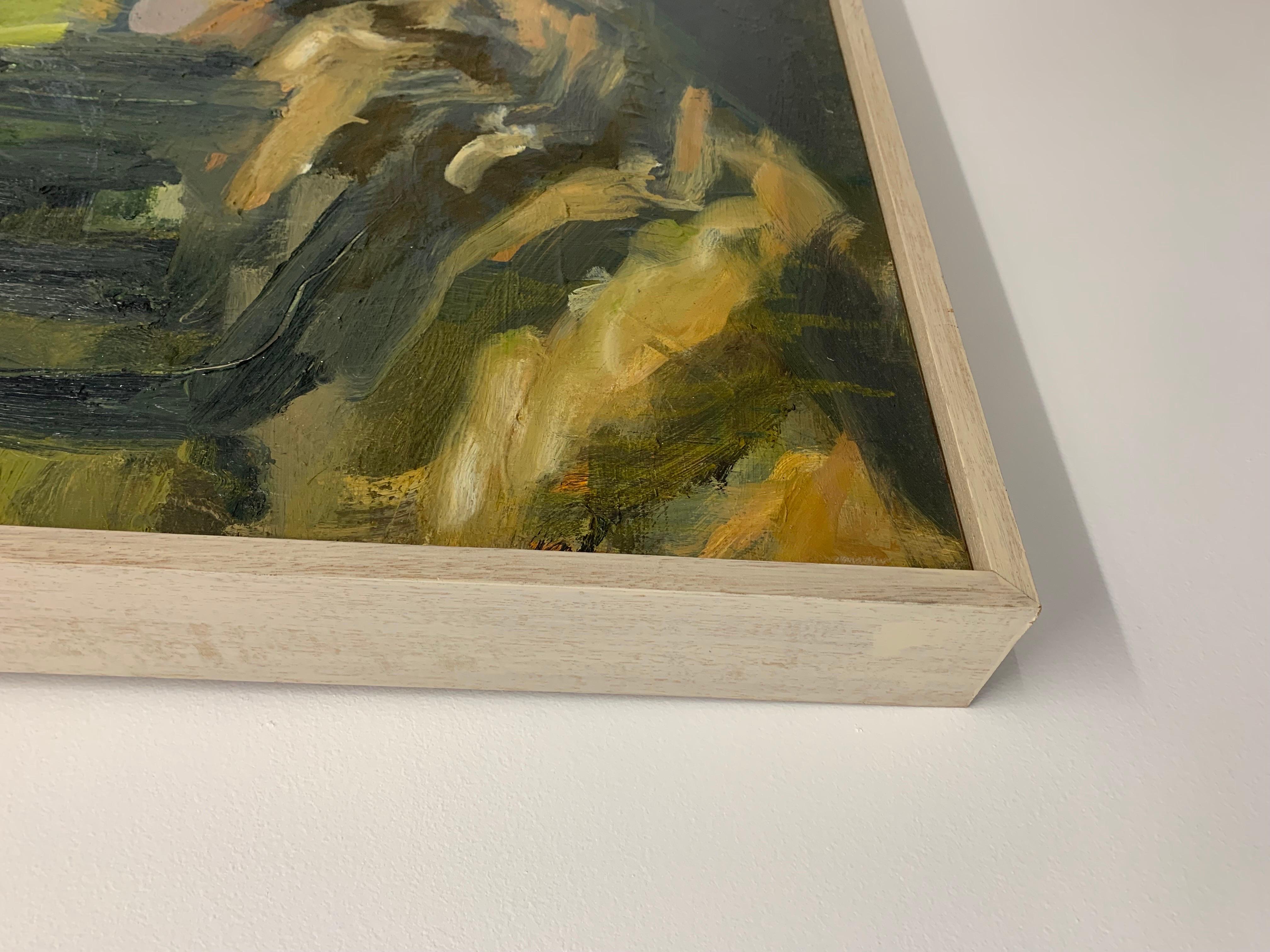 Leisl Baker - 'Welcome to Hill End' Landscape Oil on board For Sale at ...