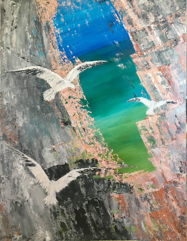 Leith Ridley - Sea Cliffs at 1stDibs