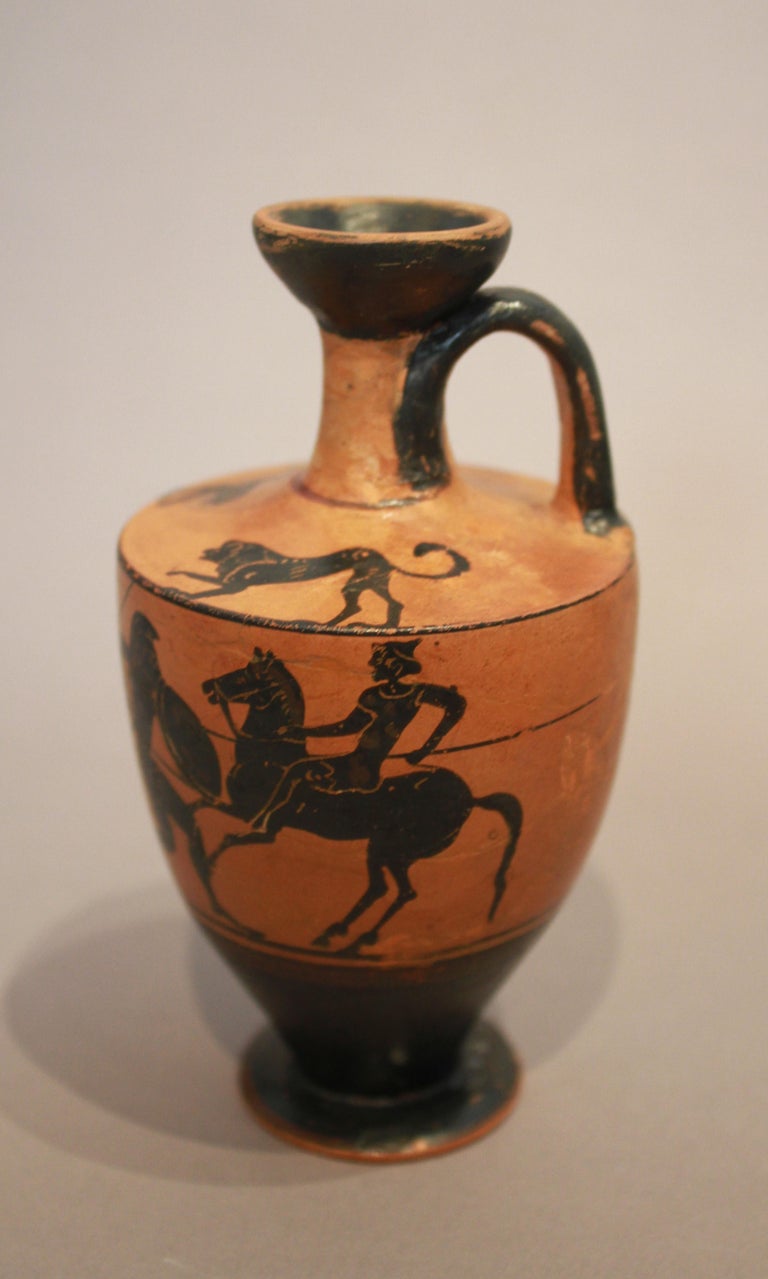 Lekythos of the Krotala Group, Little Lion Class, Attic, 6th Century ...