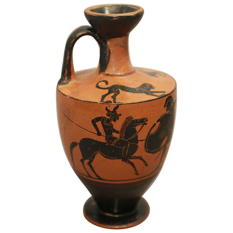 Lekythos of the Krotala Group, Little Lion Class, Attic, 6th Century ...