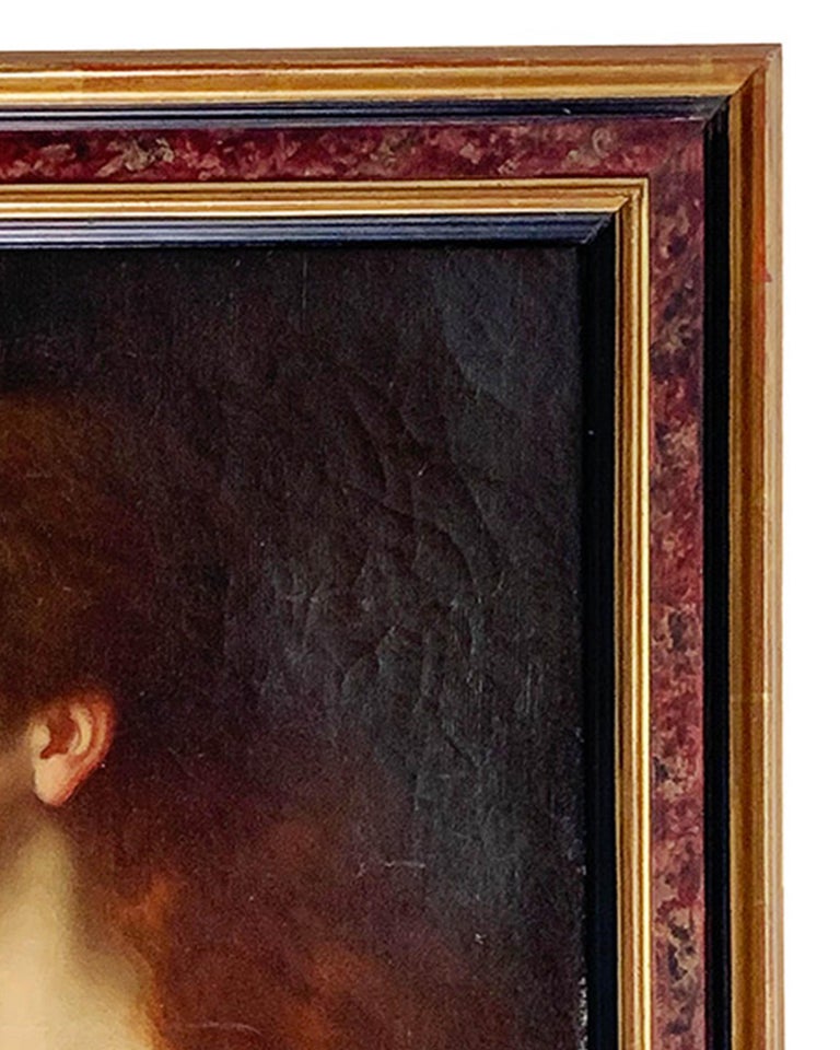 Lemee Léontine "Bust of a young woman" after "Fabiola" from Jean-Jaques ...