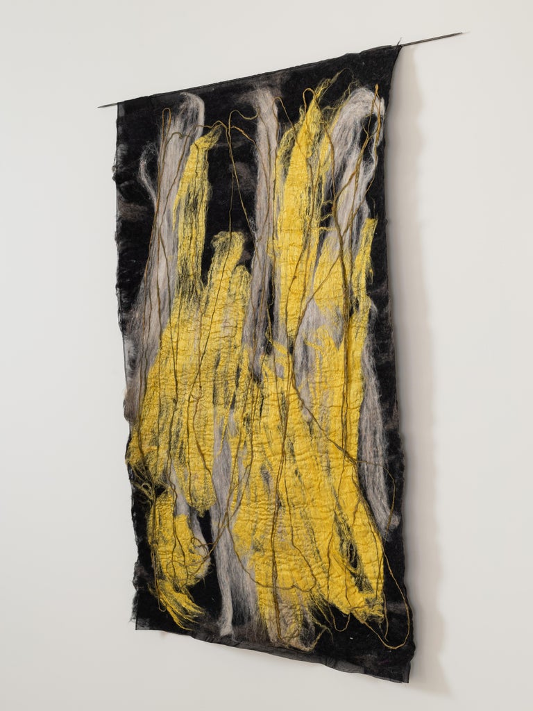 Lemon Burst II Tapestry by Claudy Jongstra For Sale at 1stDibs
