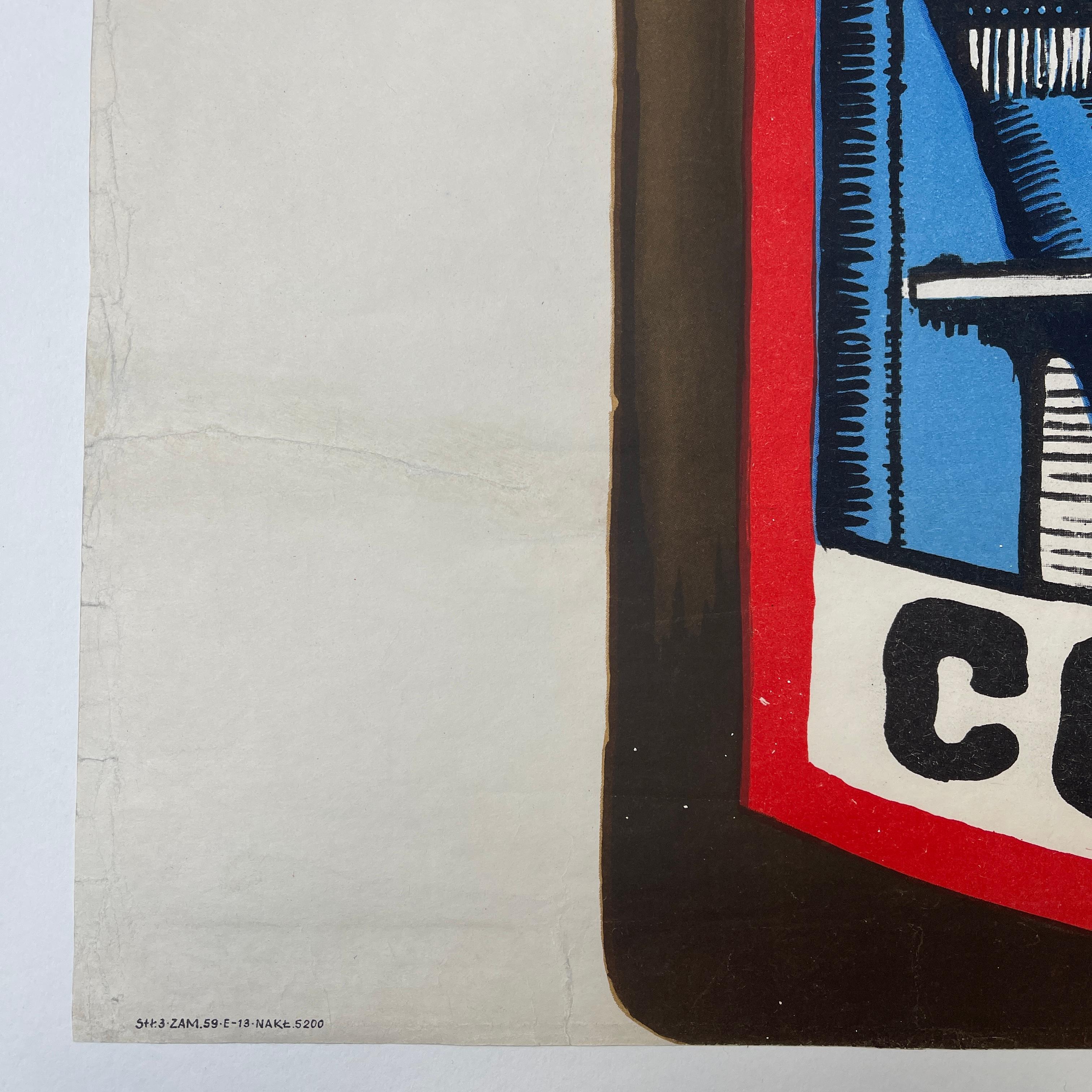 Lemonade Joe by Maciej Hubner ''Hibner'', 1965 Polish Film Poster at ...