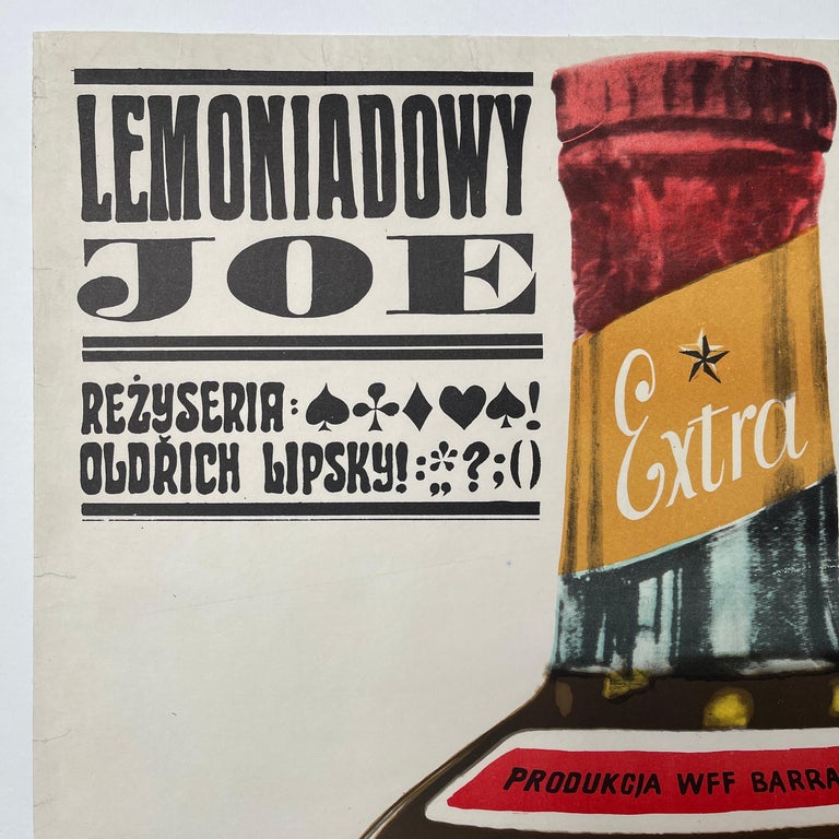 Lemonade Joe by Maciej Hubner 'Hibner', 1965 Polish Film Poster For ...