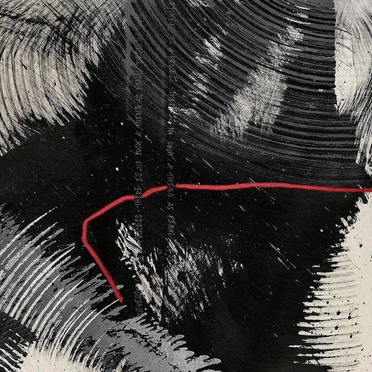 Lena Zak - One Step Forward (Abstract painting) For Sale at 1stDibs
